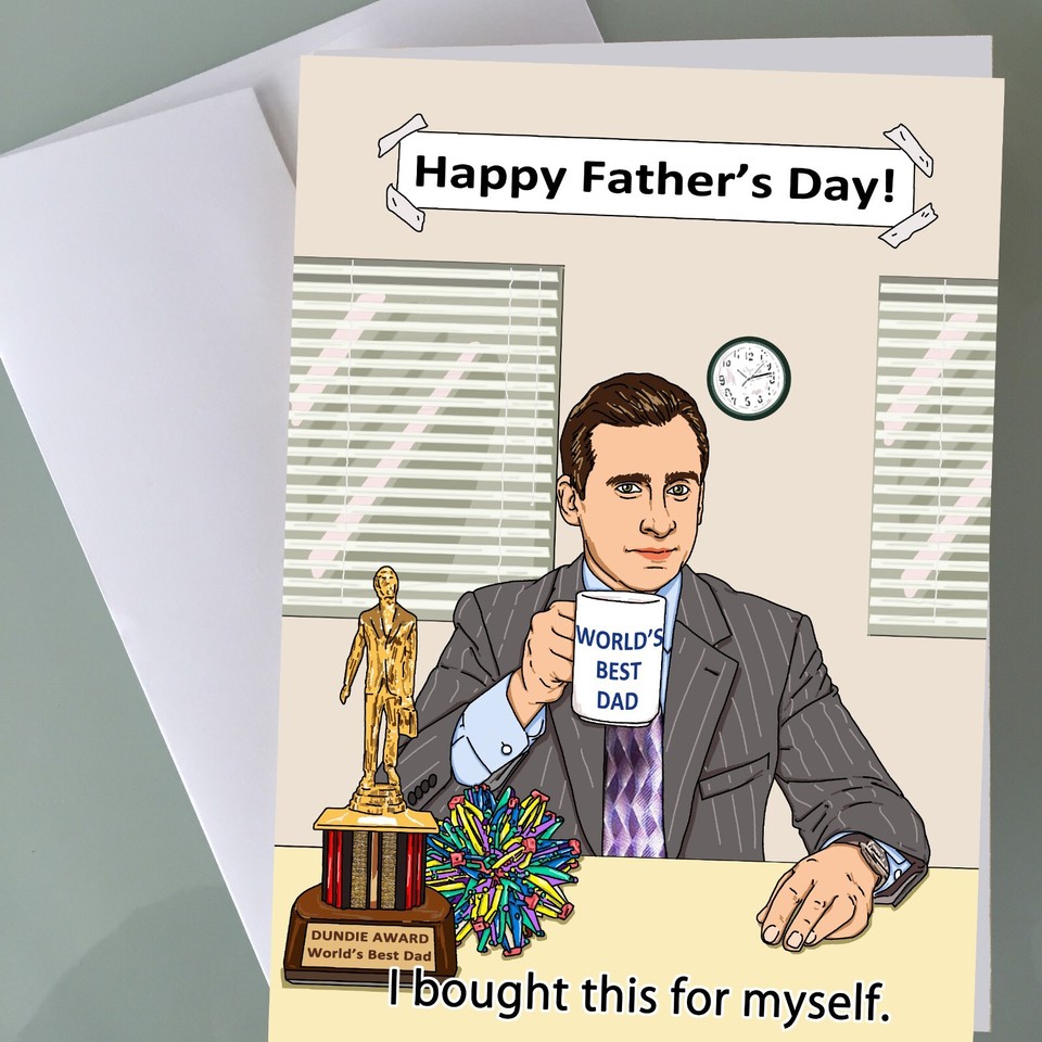 The Office Father's Day Card - Michael Scott Father's Day Gift | eBay