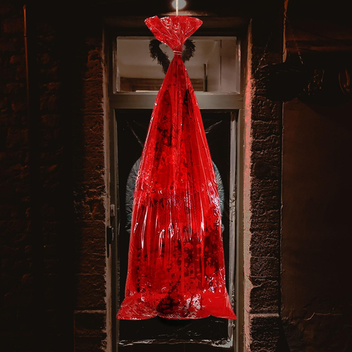 60" Bloody Body Bag Prop for Halloween Indoor/Outdoor Decorations | eBay