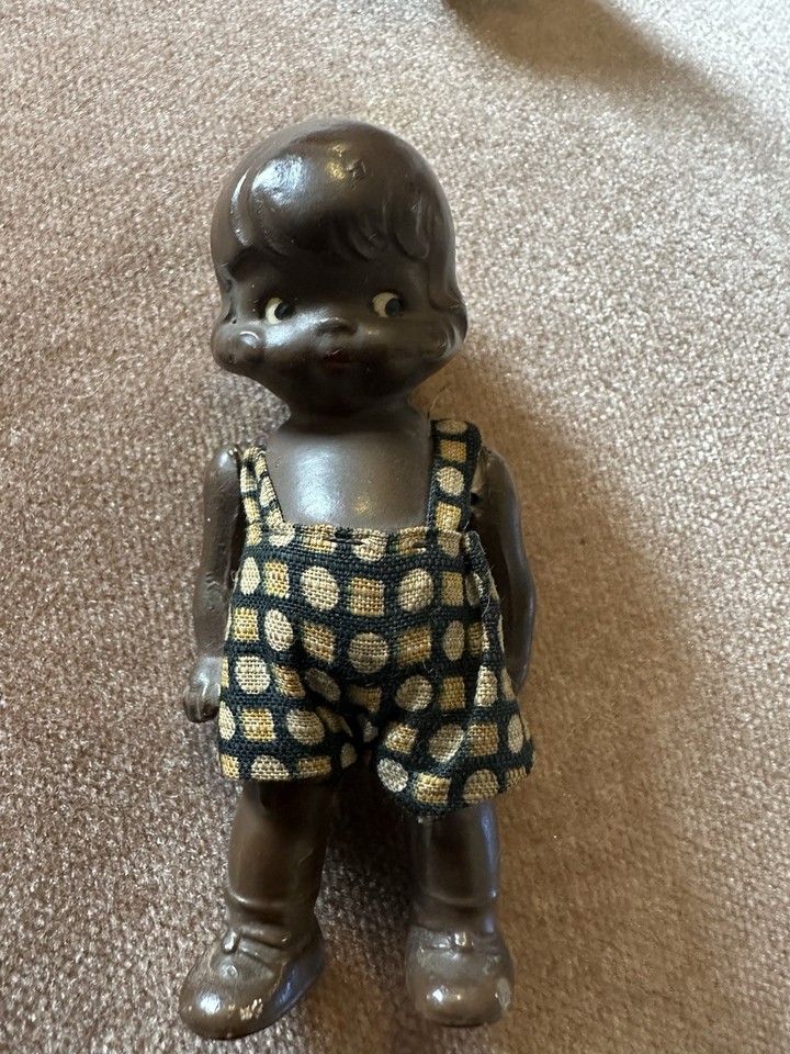 Antique All Bisque Cute Sideways Glance Doll 8 cms | eBay UK