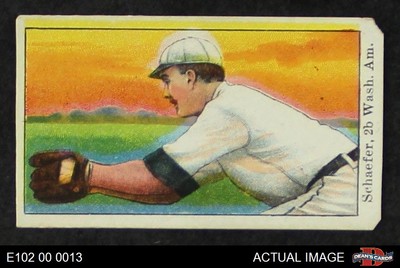 1908 E102 Germany Schaefer AUTHENTIC | eBay