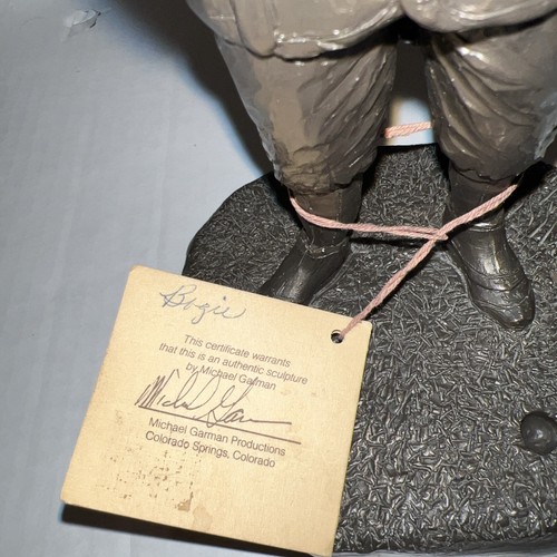 Michael Garman Bronze Tone (Bogie)Figurine Golfer Sculpture | eBay