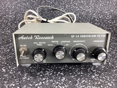 Autek Research QF-1A SSB CW AM Filter Improves Audio In Older Radio ...