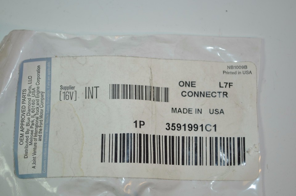 International Navistar Connector Part# 3591991C1 | eBay