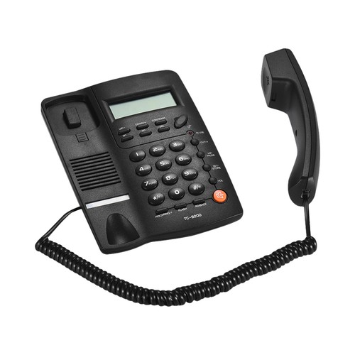 Home Corded Telephone Desk LCD Caller Landline Call Answer Machine V2N3 ...