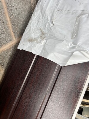 300mm x 5m x 9mm Rosewood Hollow Soffit Cladding Board Sheet Tongue ...