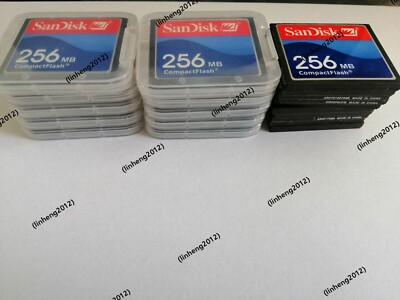 20PCS Sandisk 256MB Compact Flash Card 256MB CF Memory card SDCFB/SDCFJ ...