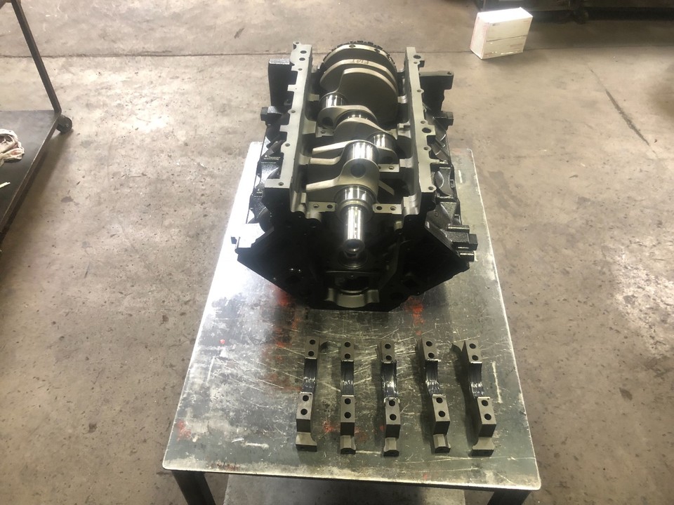 LS2 6.0L SHORT BLOCK FORGED CRANK & 25cc DISH PISTONS H-BEAM 408 900HP ...