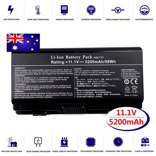Battery for Asus X58L X51 X51H X51L X51R A31-T12 A32-X51 T12C T12Er ...