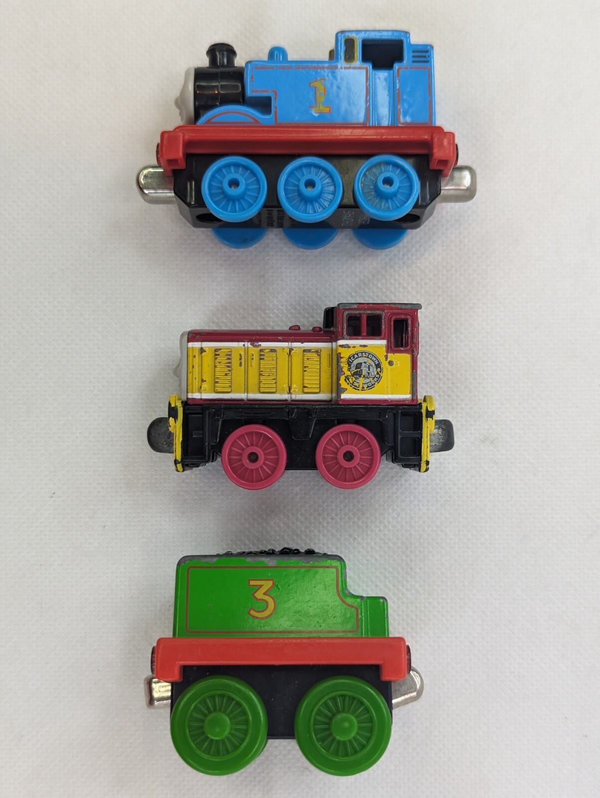 Thomas & Friends LOT x 3 = Thomas + Dart + Cargo (2004), Die Cast Metal ...