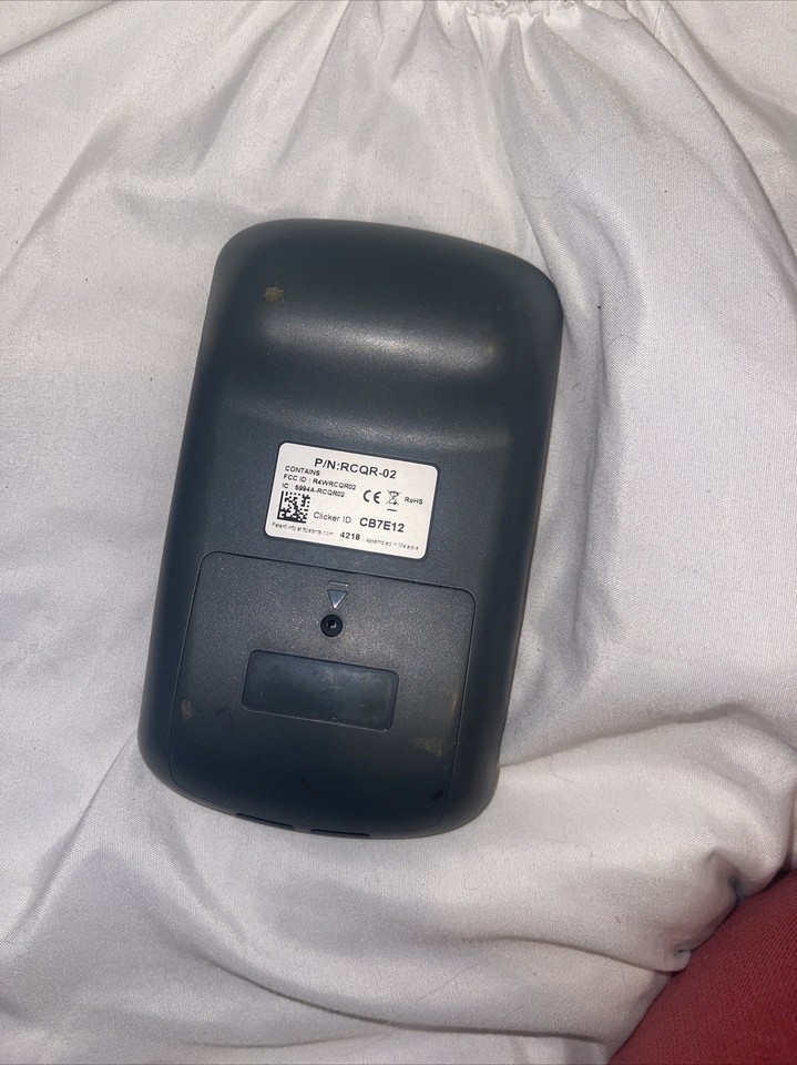 Turning Technologies QT2 Response Device Clicker RCQR-02 | eBay