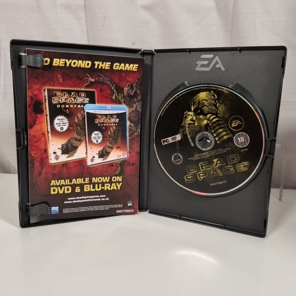 Dead Space PC DVD ROM Windows Game 2008 EA Theres No Help Coming Deep ...