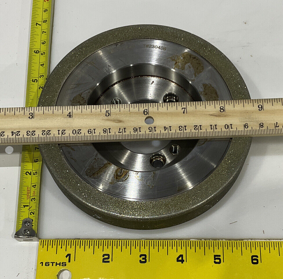 CONTINENTAL DIAMOND TOOL 230406 120/140 GRIT 5.795” DIAMETER GRINDING ...