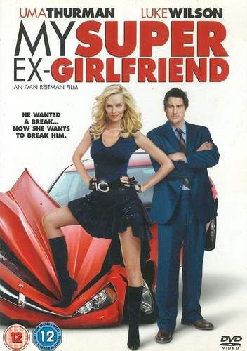 My Super Ex-Girlfriend (2006) DVD, Uma Thurman, Luke Wilson, Anna Faris ...