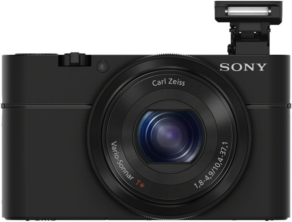 Sony RX100 20.2 MP CMOS Sensor Compact Digital Camera w/Charger & Card ...