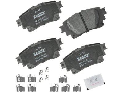 Rear Brake Pad Set Bendix 54BRZS48 for Lexus IS300 IS350 RC300 RC350 ...