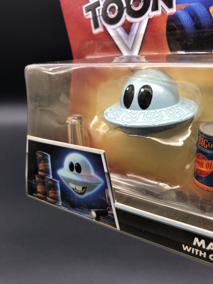 Disney Pixar Cars Mator With Oil Cans And Stand UFO UFM Mater Tales ...