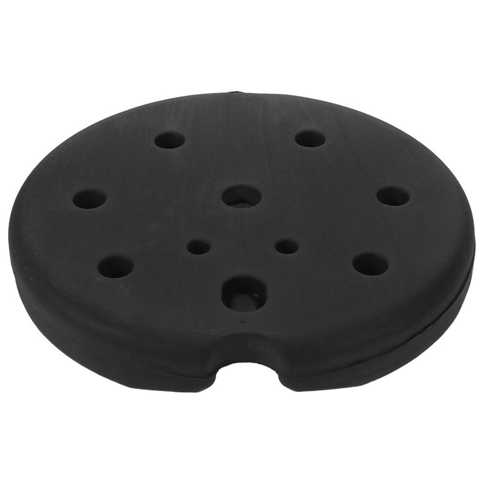 Lamp Base: Plastic Weighted Block For Standing Lamp - Round Floor Light ...