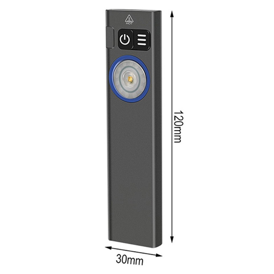 Multi Functional LED Flashlight Portable Super Bright Torch Multi ...