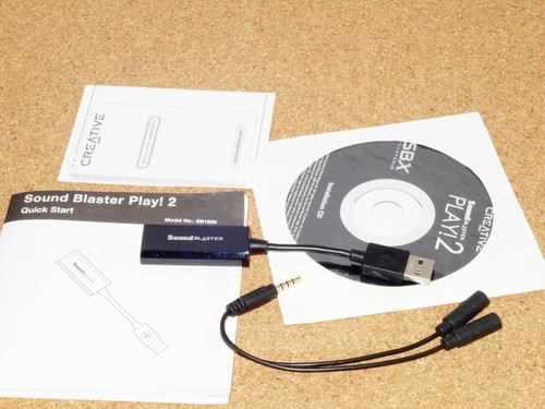 USB Creative Sound Blaster Play 2 SB1620 | eBay