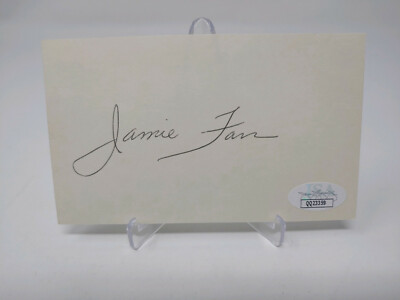 Jamie Farr Signed Autographed 3x5 Card JSA COA M*A*S*H MASH | eBay