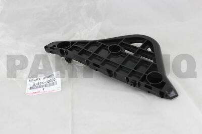 5253633050 Genuine Toyota RETAINER, FRONT BUMPER SIDE, LH 52536-33050 ...