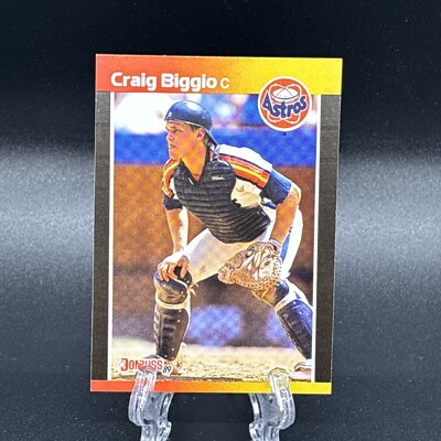 1989 Donruss Craig Biggio Rookie Card R19394 | eBay