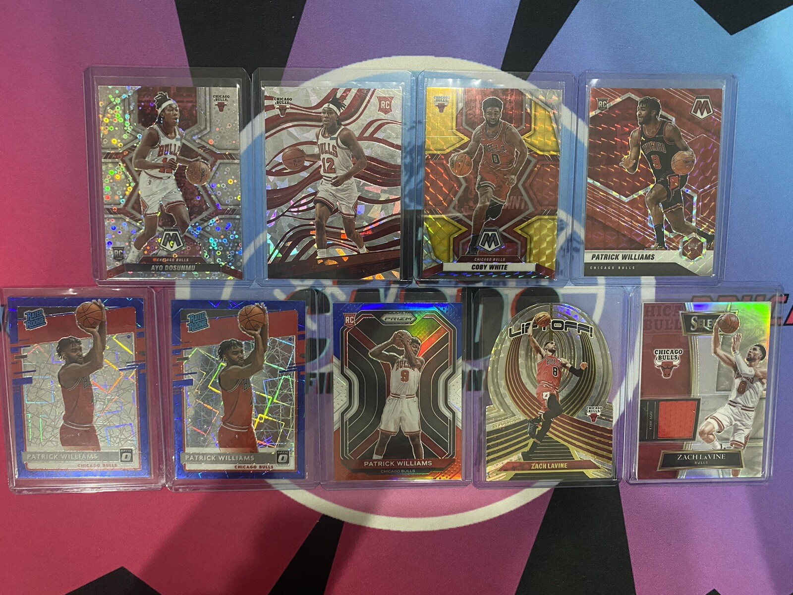 Chicago Bulls Card Lot(9) Zach LaVine, Patrick Williams & More | eBay