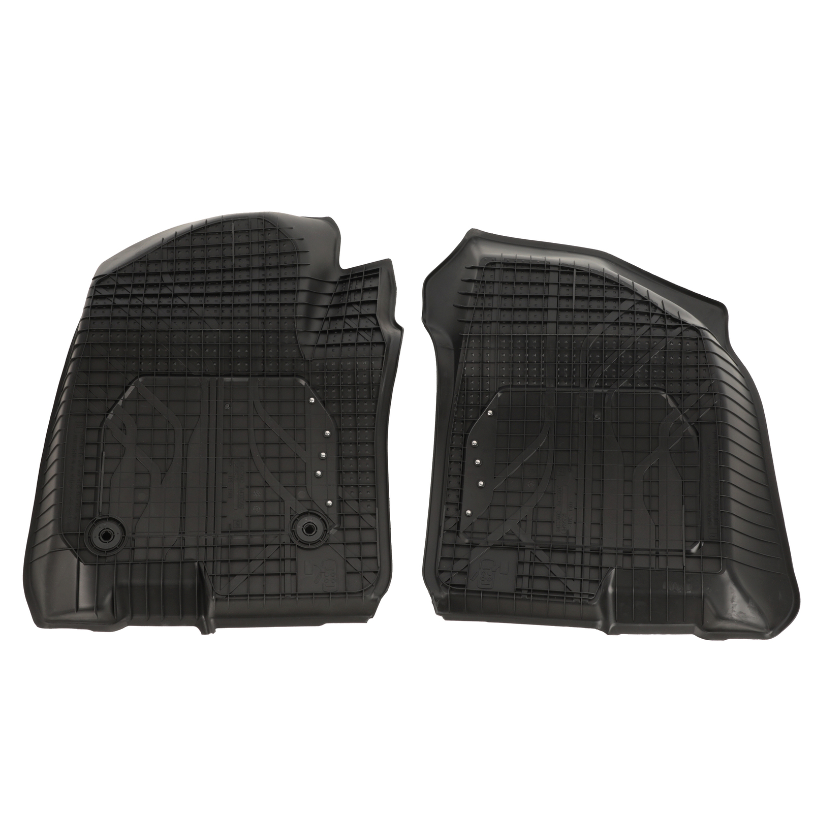 OEM NEW 20-25 Chevrolet Silverado 1500 Front All Weather Floor Liners ...