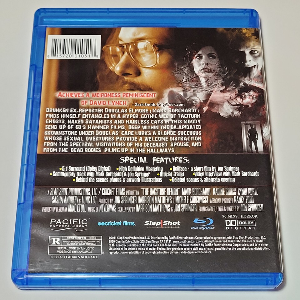 The Hagstone Demon (Blu-ray Disc, 2011) Rare Horror Comedy Free 1-Day ...