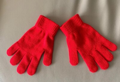 Very warm soft Red Winter Gloves , 1 pair. One Size | eBay