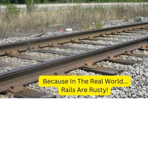 Rusty Rails Painter® ( The "Mini Paint Roller" ) by Joes Model Trains ...