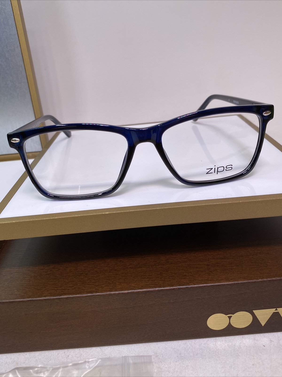 New Zips ZP4051 C2 Blue Women Full Rim Eyeglasses 55-17-140 Frame | eBay