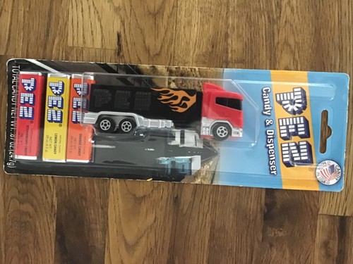 Rigs Red and Black with Flames Carded PEZ Dispenser #PD479 | eBay