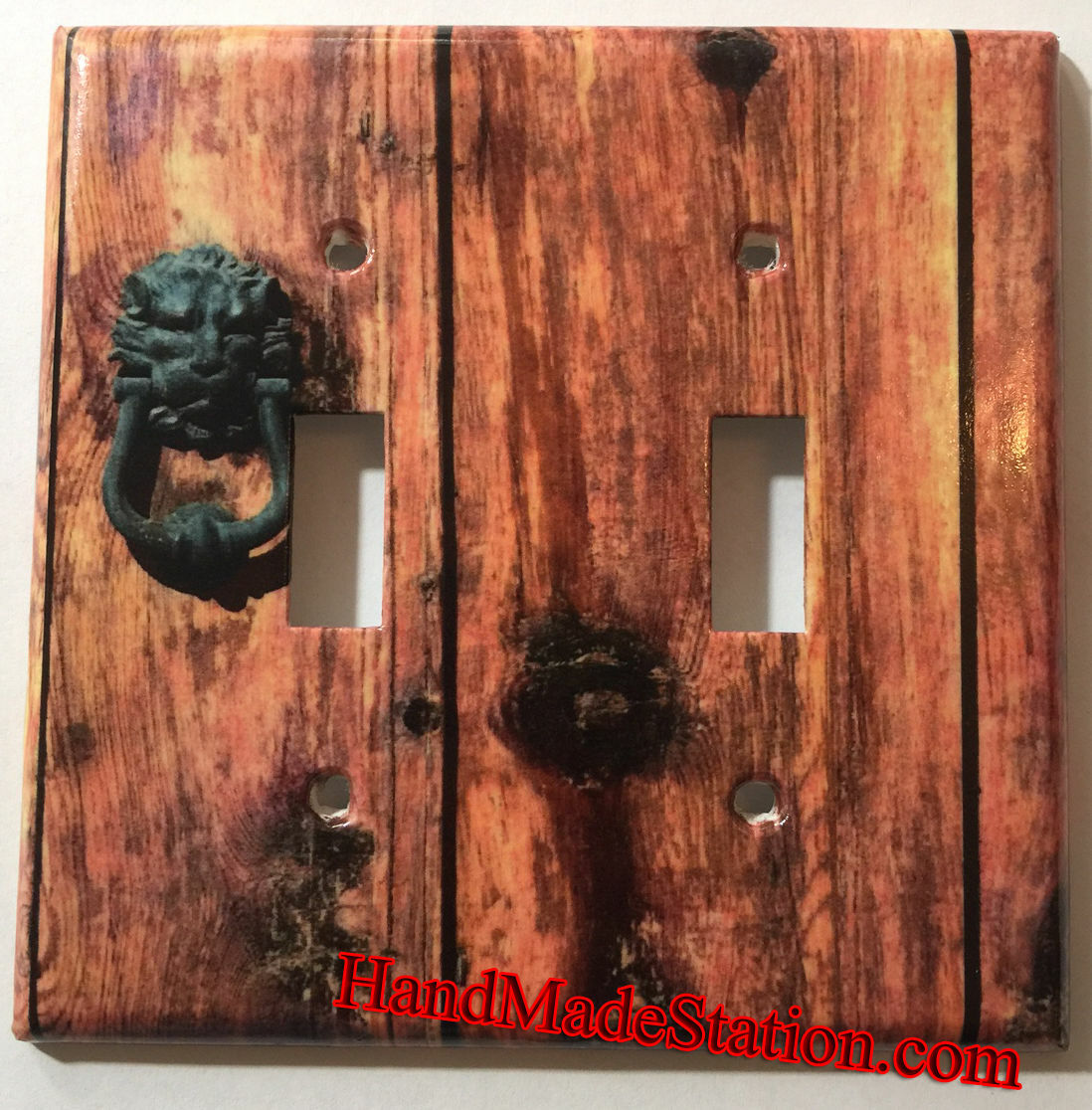 Diy Rustic Light Switch Covers