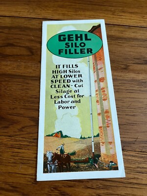 Gehl Silo Filler Brochure FCCA color | eBay