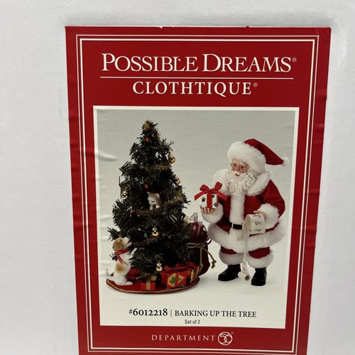 Department 56 Barking Up the Tree 6012218 Possible Dreams Santa ...