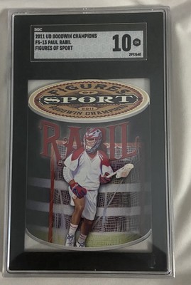 2011 Upper Deck Goodwin Champions Figures of Sports Die-Cut Paul Rabil ...
