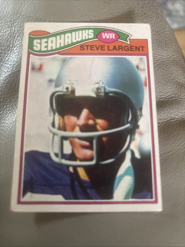 1977 Topps Steve Largent Rookie Card #177 Authentic Ungraded | eBay