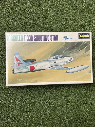 Lockheed T-33A Shooting Star 1/72 scale Model Kit No. JS-038:100 ...