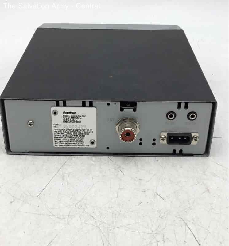 Roadking RKCB Classic Silver 40 Channel Monitor CB Radio With ...