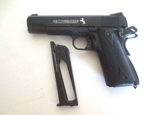 Umarex Colt Commander 1911 Metal CO2 BB Prop Gun, BROKEN BB Gun, For ...