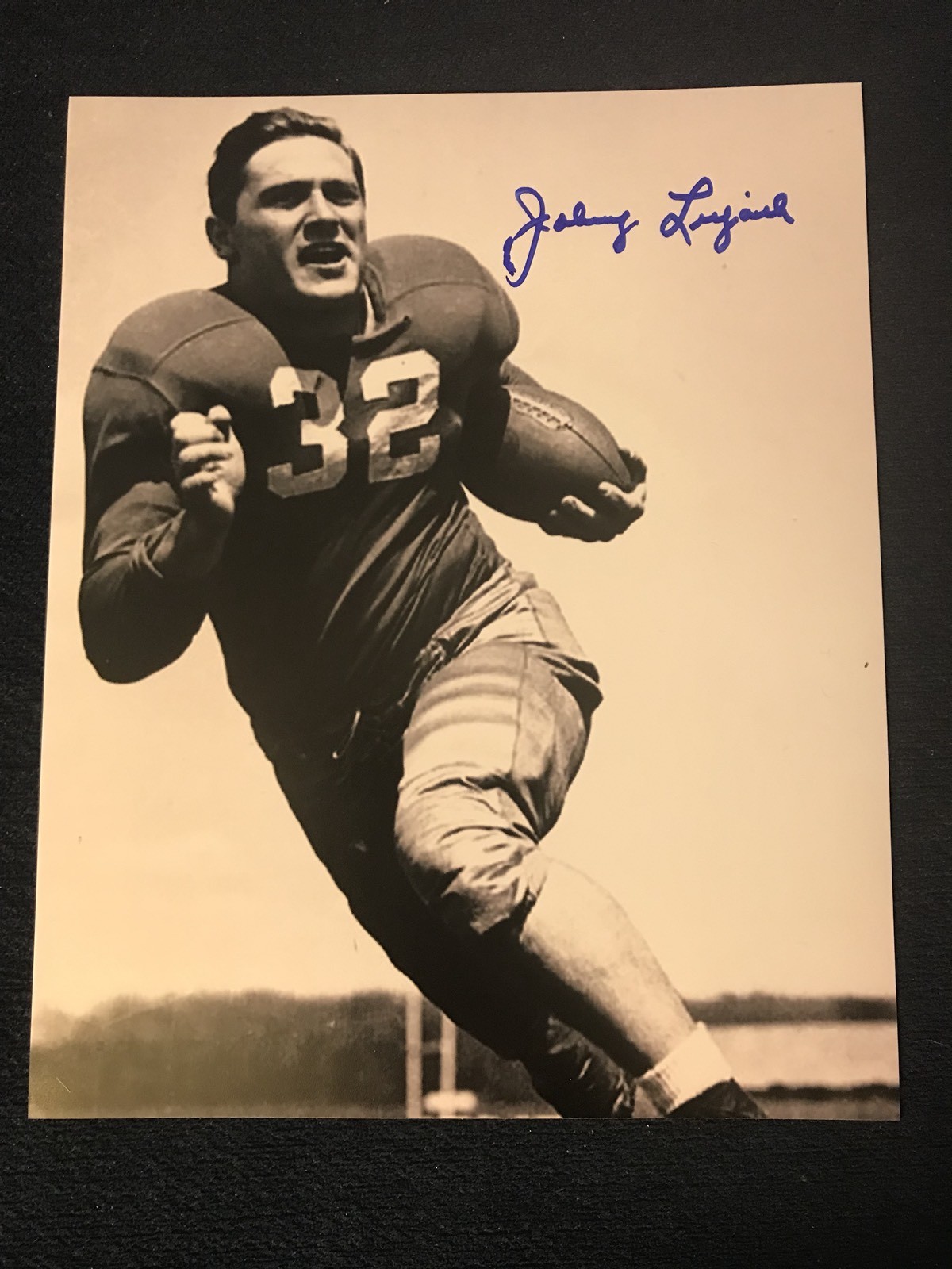 Johnny Lujack Signed Notre Dame 8 X 10 Photo Autographed Chicago Bears ...