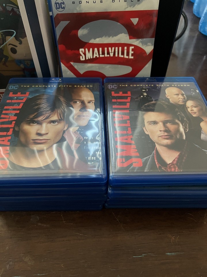 Tom Welling Signed Funko Pop Bundle Smallville Tv Show Complete Series ...