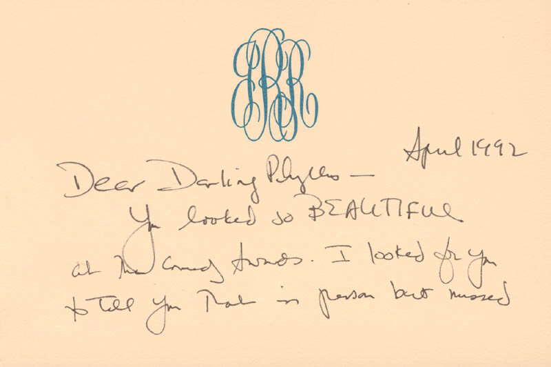 JOAN RIVERS - AUTOGRAPH LETTER SIGNED 4/1992 | eBay