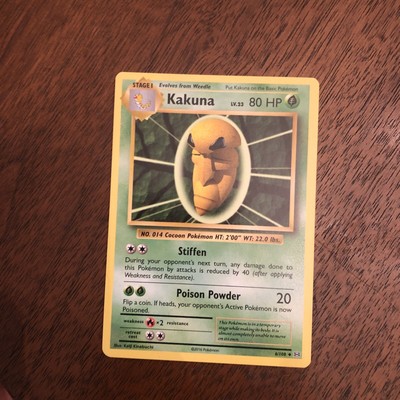 Pokémon TCG Kakuna XY Evolutions 6/108 Regular Uncommon | eBay