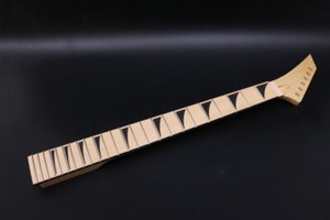 Maple Guitar Neck 24fret 25.5inch Jackson Style Shark Fin Inlay ...