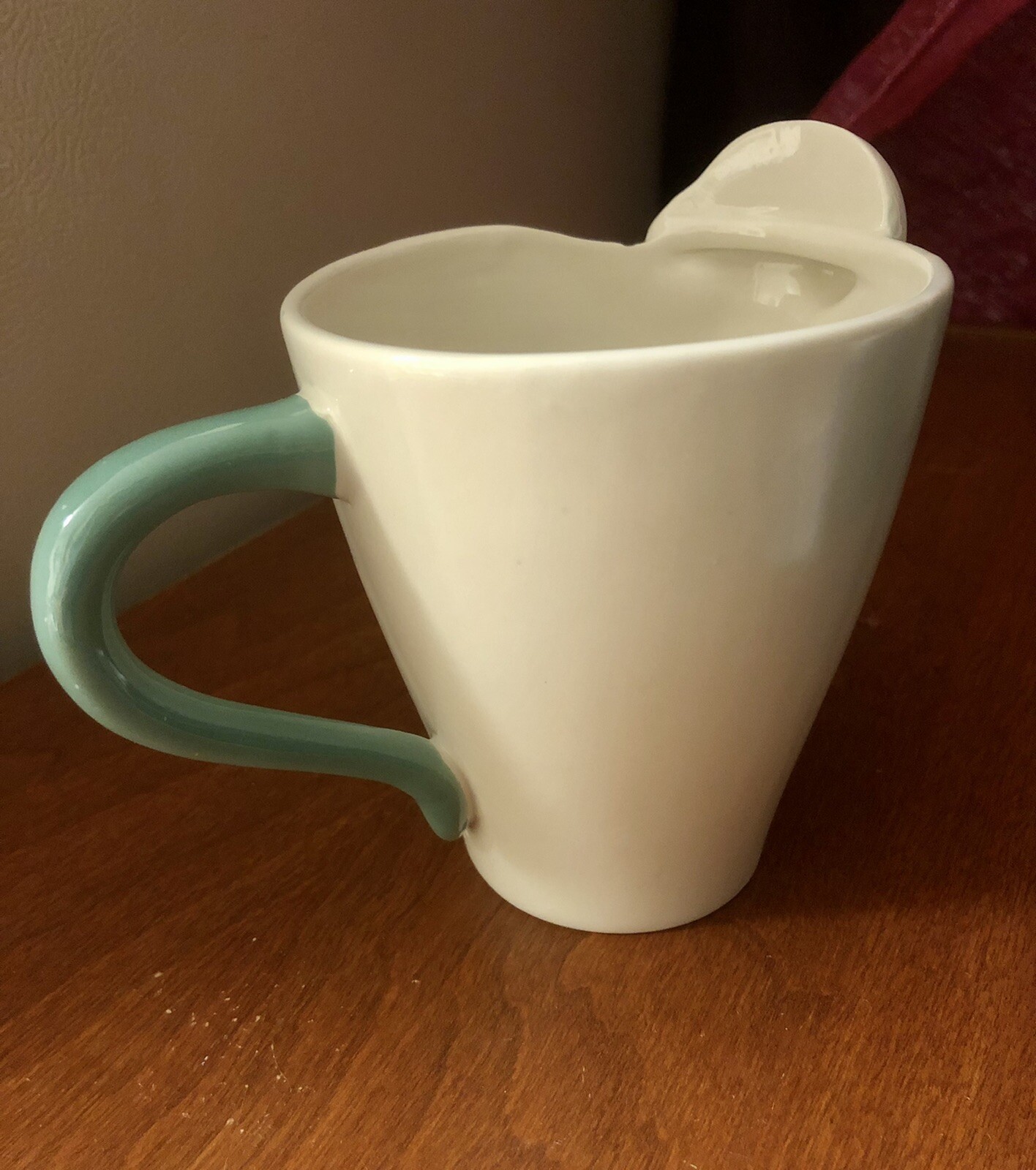 COFFEE TEA MUG CUP (Sweet Living Brand ) RAM PATTERN Mint Green Pre ...