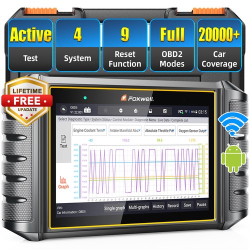 Car Active Test OBD2 Scanner ABS SRS Engine Transmission Auto ...