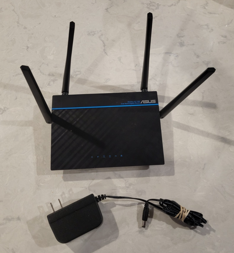 ASUS AC1300 Wireless Router with Power Cord. TESTED! | eBay