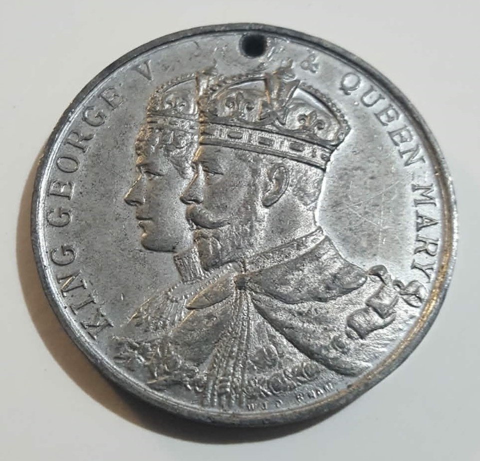 Royal Visit to Blackpool by King George V & Queen Mary, 1913, Medallion ...